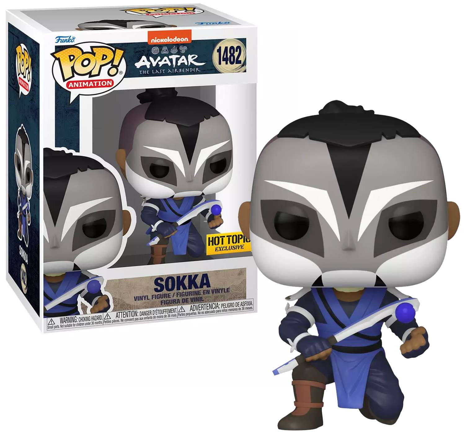 Funko Avatar POP! Animation Sokka Vinyl Figure (Mask) - Walmart.com