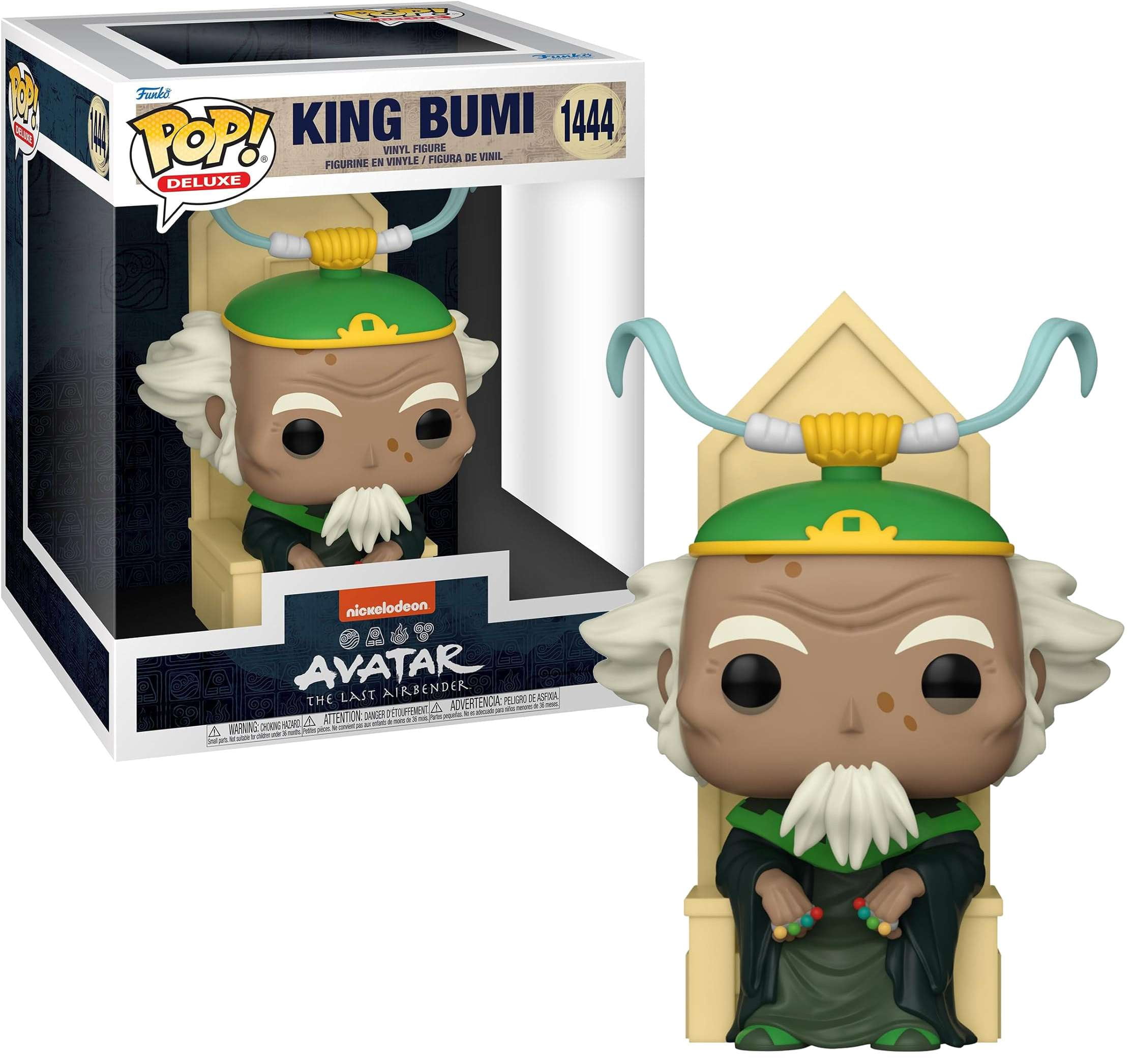 Funko Avatar the Last Airbender POP! Animation King Bumi Deluxe Vinyl ...