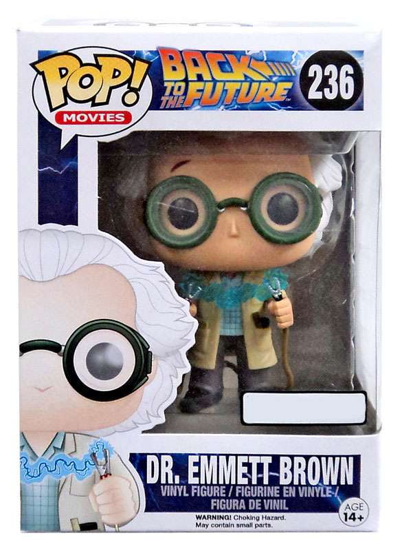 Funko Back to The Future Dr. Emmet Brown Lootcrate Exclusive Pop Vinyl - Walmart.com
