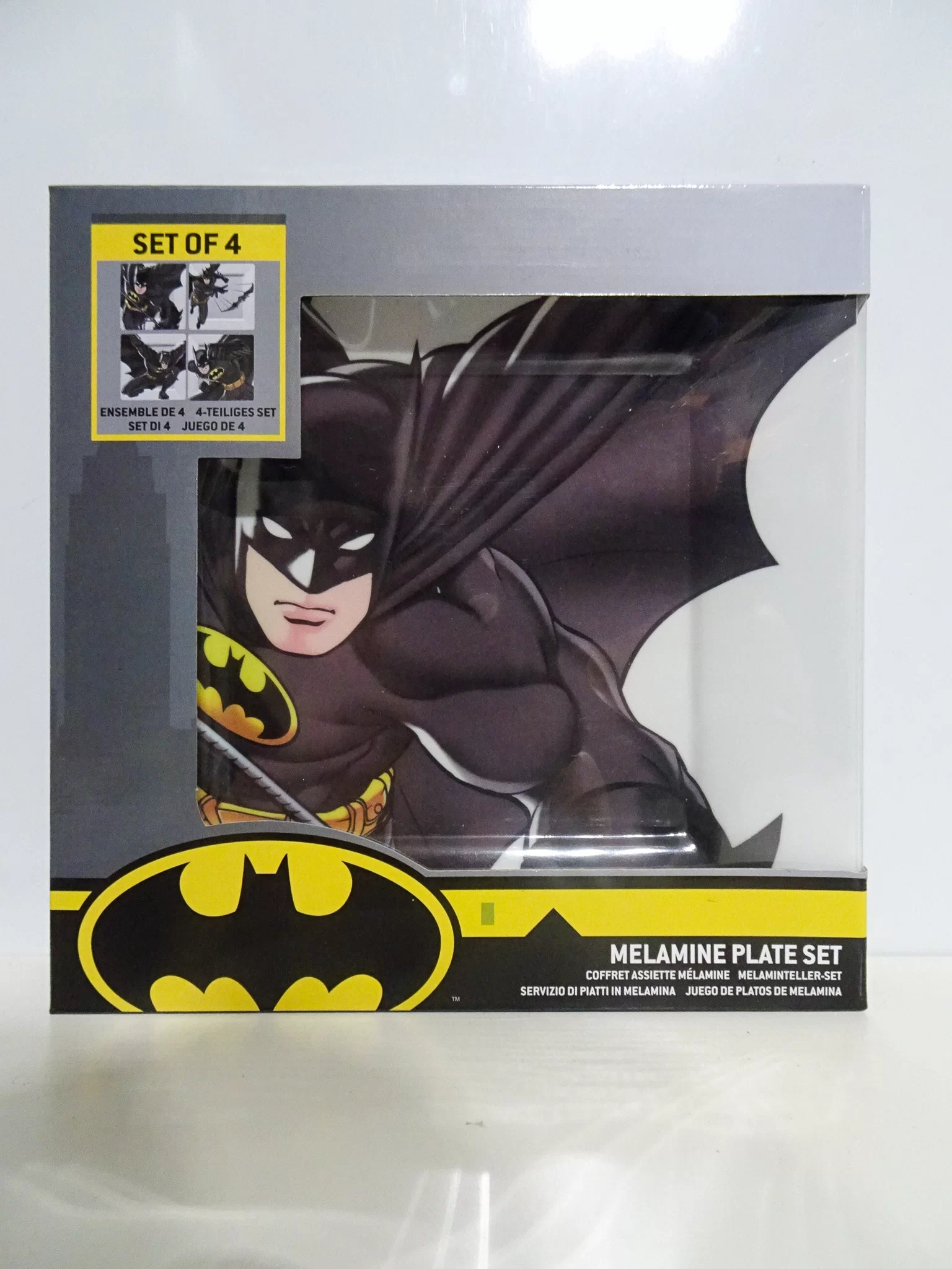 Funko Batman Plate Set DC, Set Of Four - Walmart.com