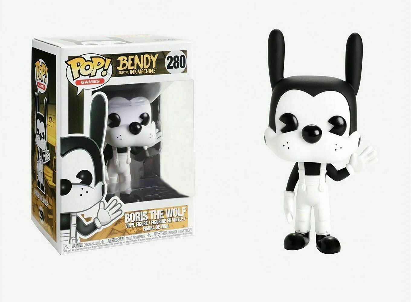 Funko Bendy and the Ink Machine POP! Games Boris the Wolf Vinyl Figure ...