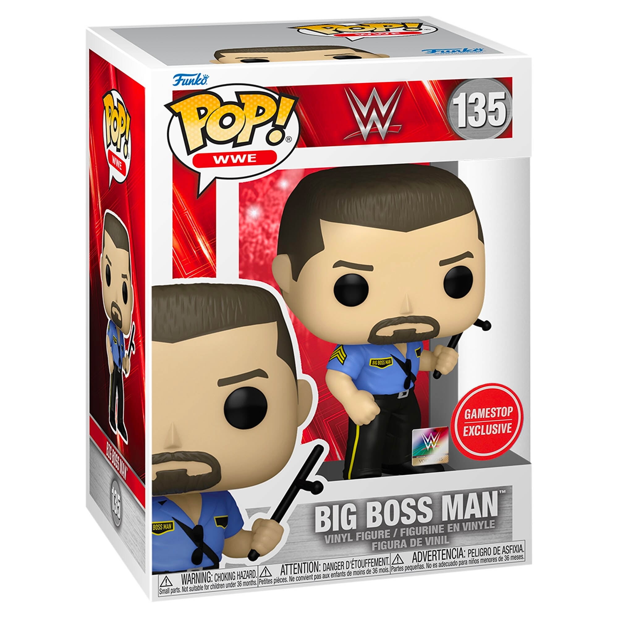 Funko Big Boss Man Pop! Vinyl Figure - Walmart.com