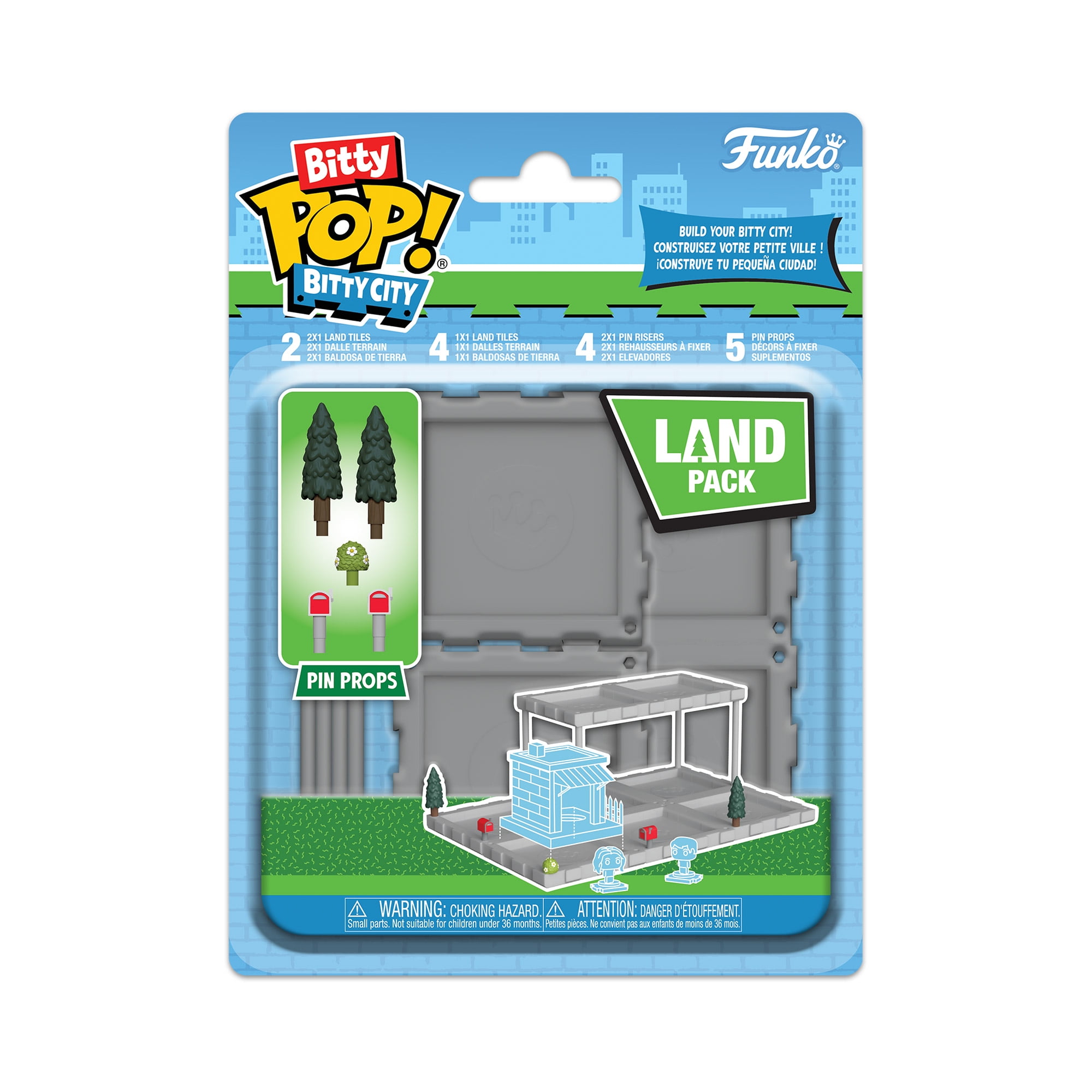 Funko Bitty POP! City: Expansion - Land Kit Collectible Vinyl Mini ...