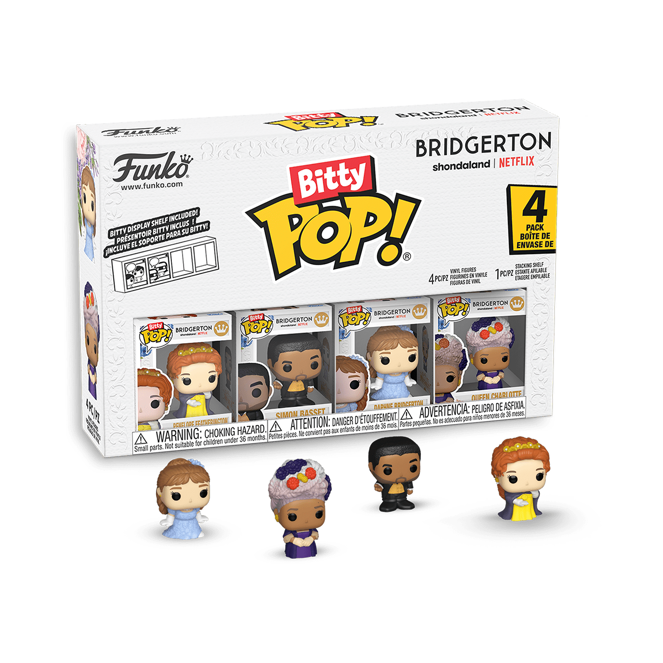 Funko Bitty POP! 4-Pack: Netflix - Bridgerton - Penelope Collectible ...