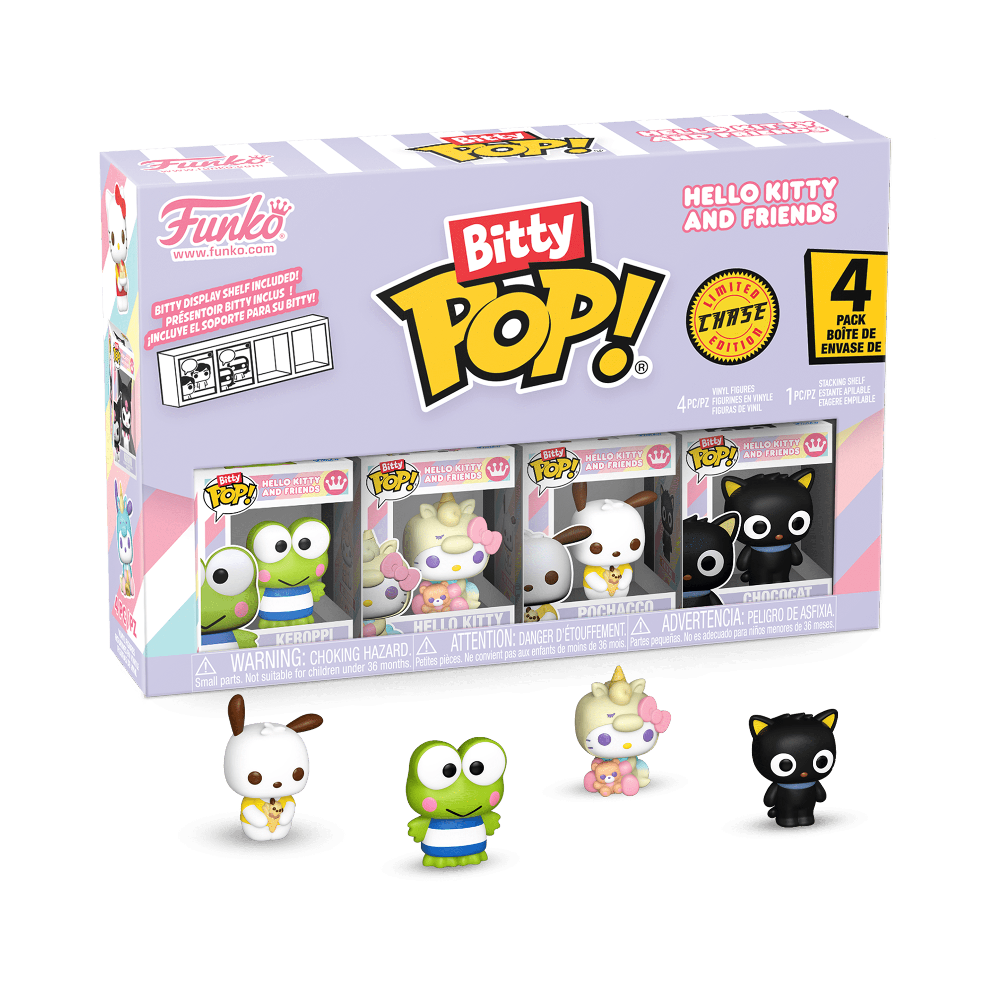 Funko, POP! Figure, Sanrio Keroppi 4-Pack, Vinyl Mini-Figures - Walmart.com