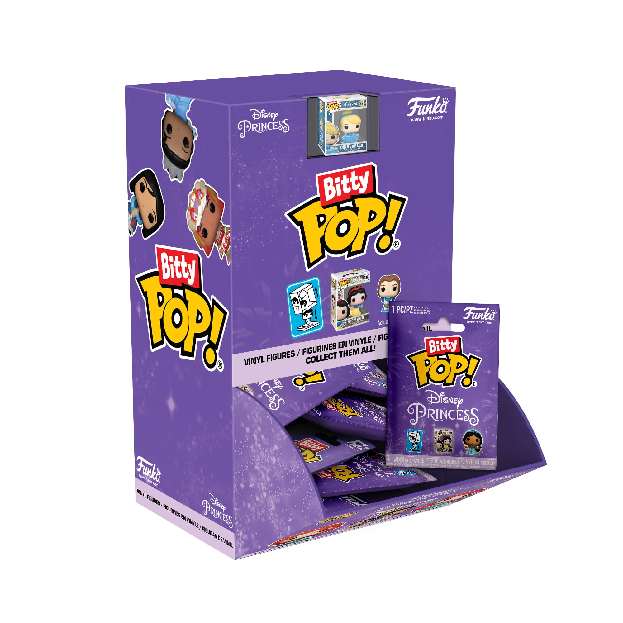 Funko Bitty POP Singles: Disney Princesses Vinyl Figure Blind Bag ...