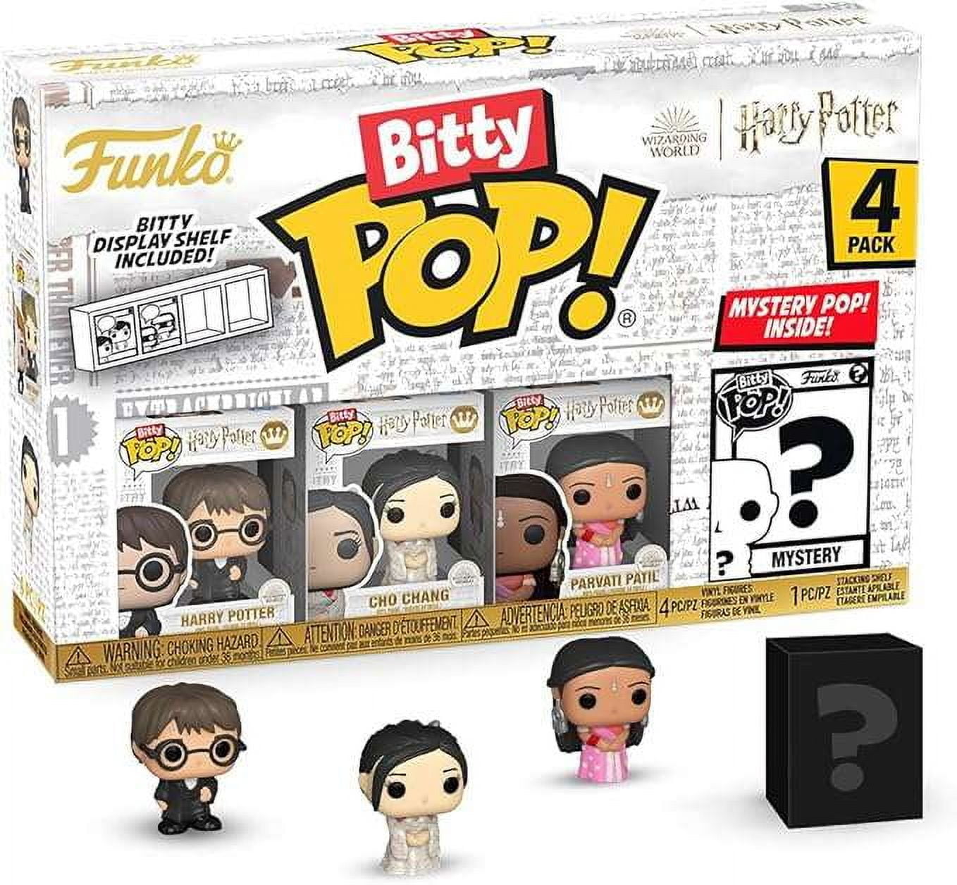 Funko Bitty POP! Harry Potter Micro Figure 4-Pack - Walmart Business ...