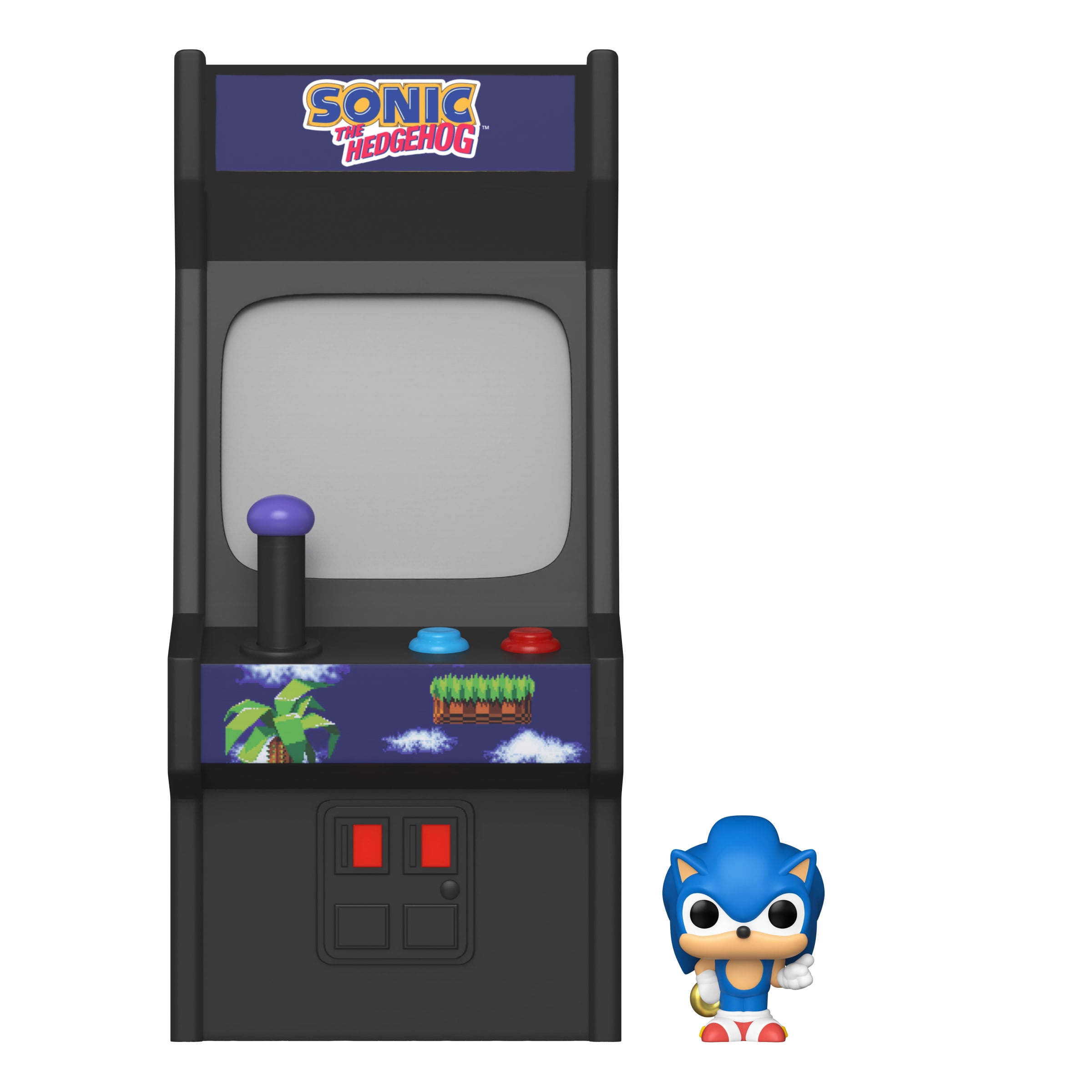 Funko Bitty POP Arcade: Sega Sonic Arcade with Sonic the Hedgehog Bitty ...