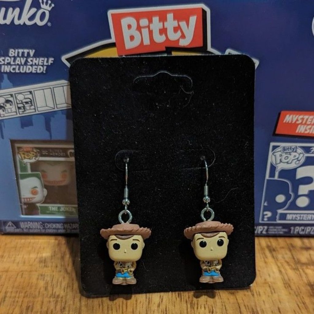Funko Bitty Pop! Toy Story 4 Sheriff Woody #552 Earrings - Walmart.com