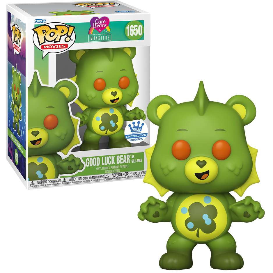 Funko Care Bears POP! Movies Good Luck Bear as Gill-Man Vinyl Figure ...