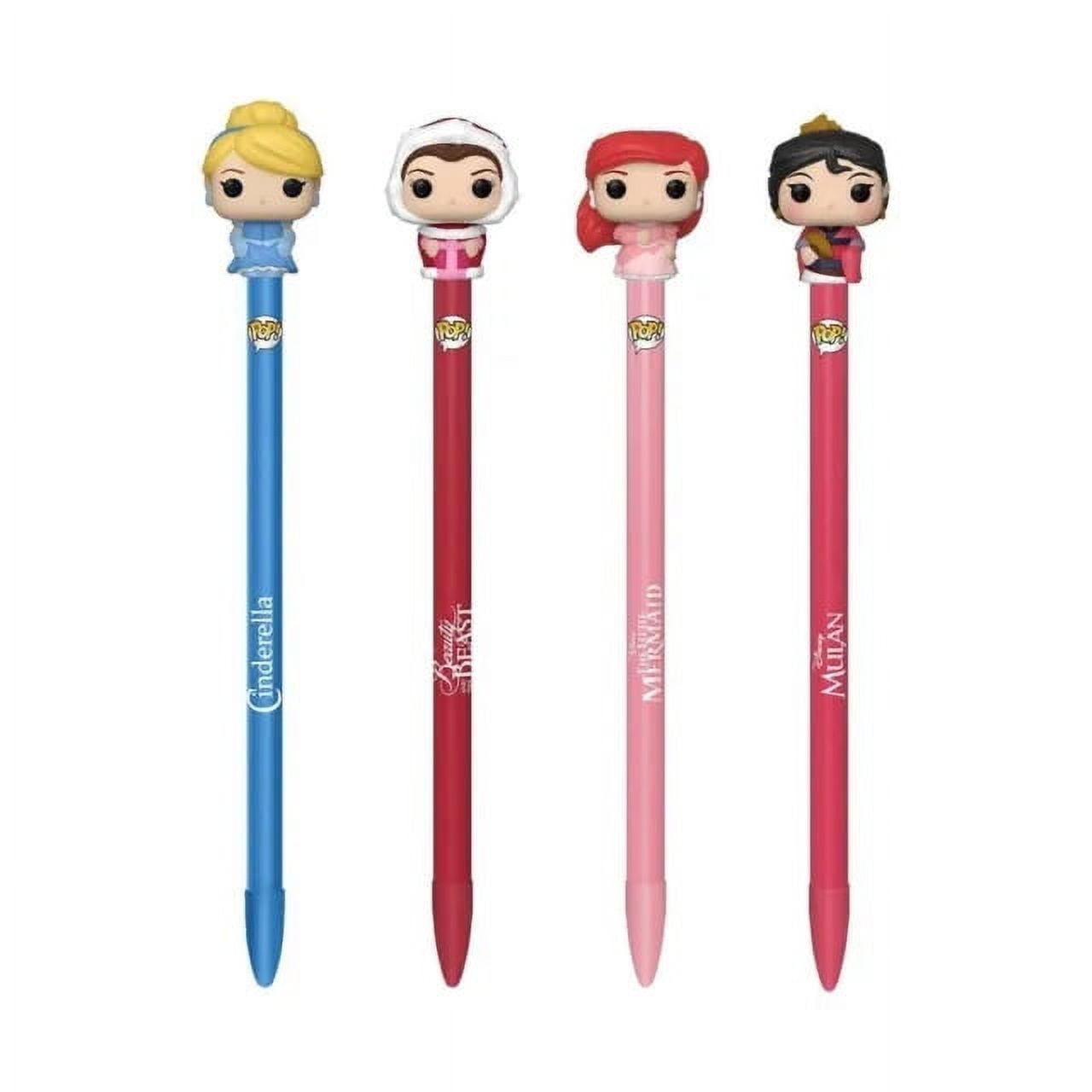 Funko Collectible Pens with Topper - Disney Princesses S3 - SET OF 4 ...