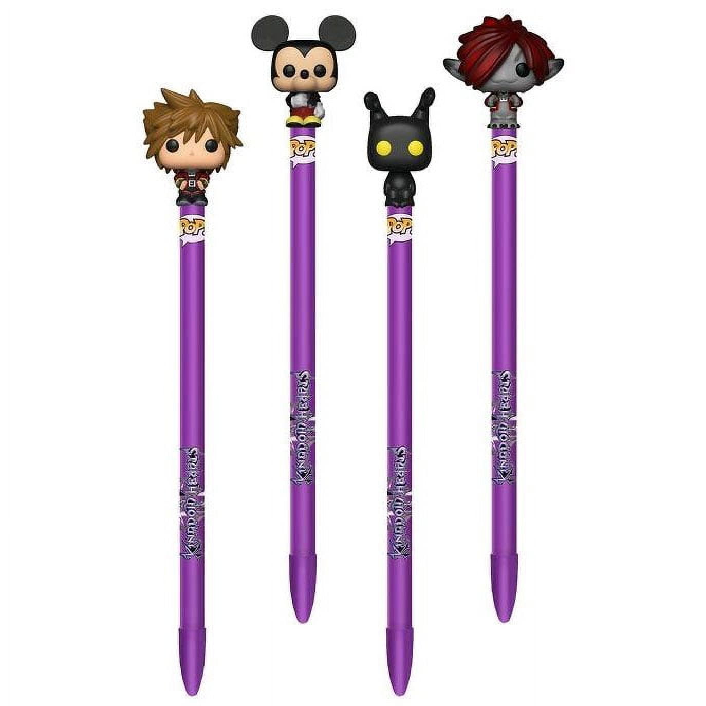 Funko Collectible Pens with Toppers - Kingdom Hearts - SET OF 4 (2 Sora ...