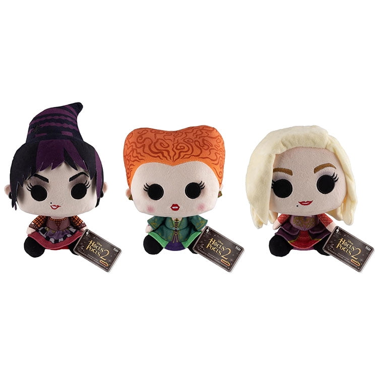 Funko Collectible Plush Hocus Pocus 2 - SET OF 3 SANDERSON SISTERS ...