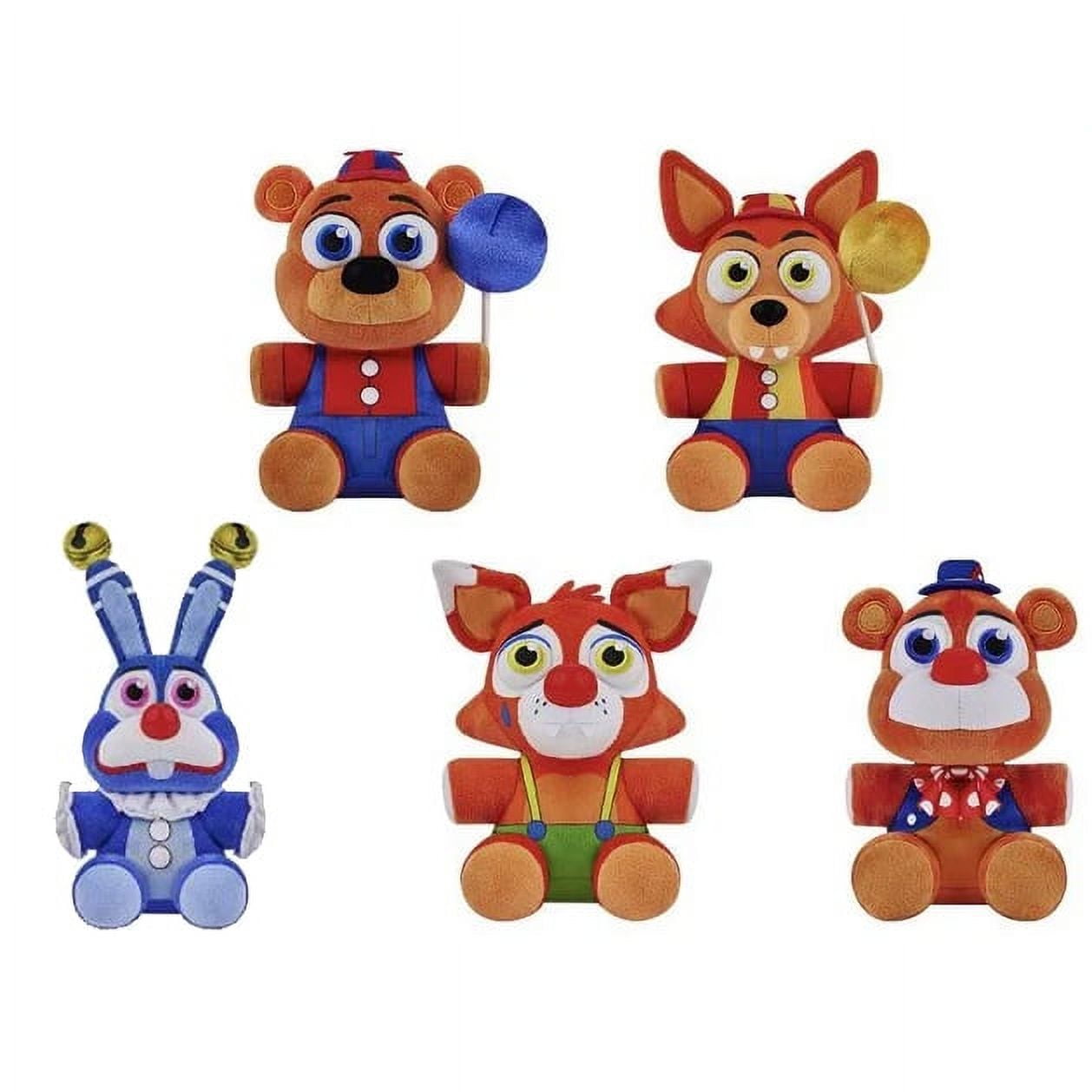 Funko Fnaf Collectible Plushes Set Of 5 Five Nights At Freddys