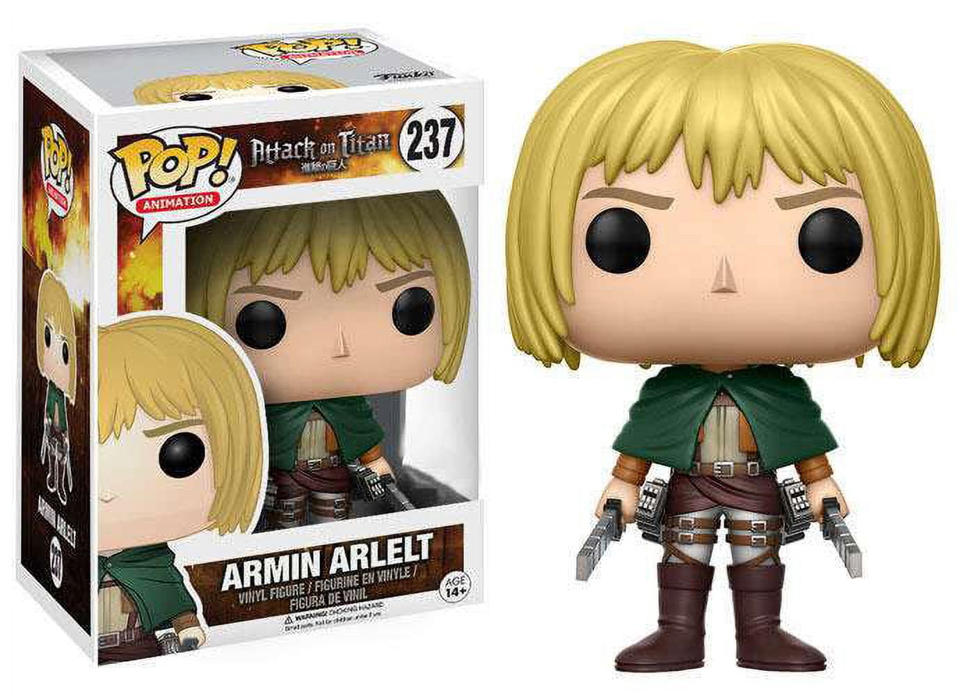 Funko Collectible Vinyl Figure, Attack on Titan Armin Arlelt, 375 ...