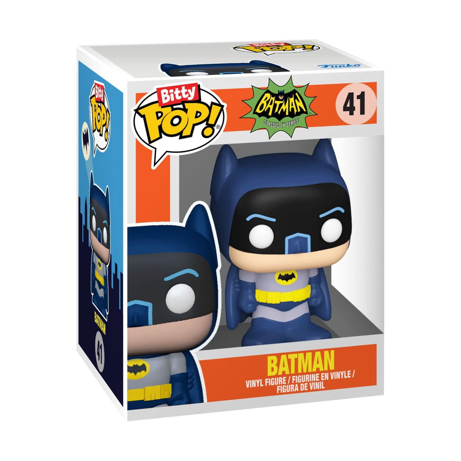 Funko DC Bitty POP! Batman Micro Figure (Batman 1966) (No Packaging ...