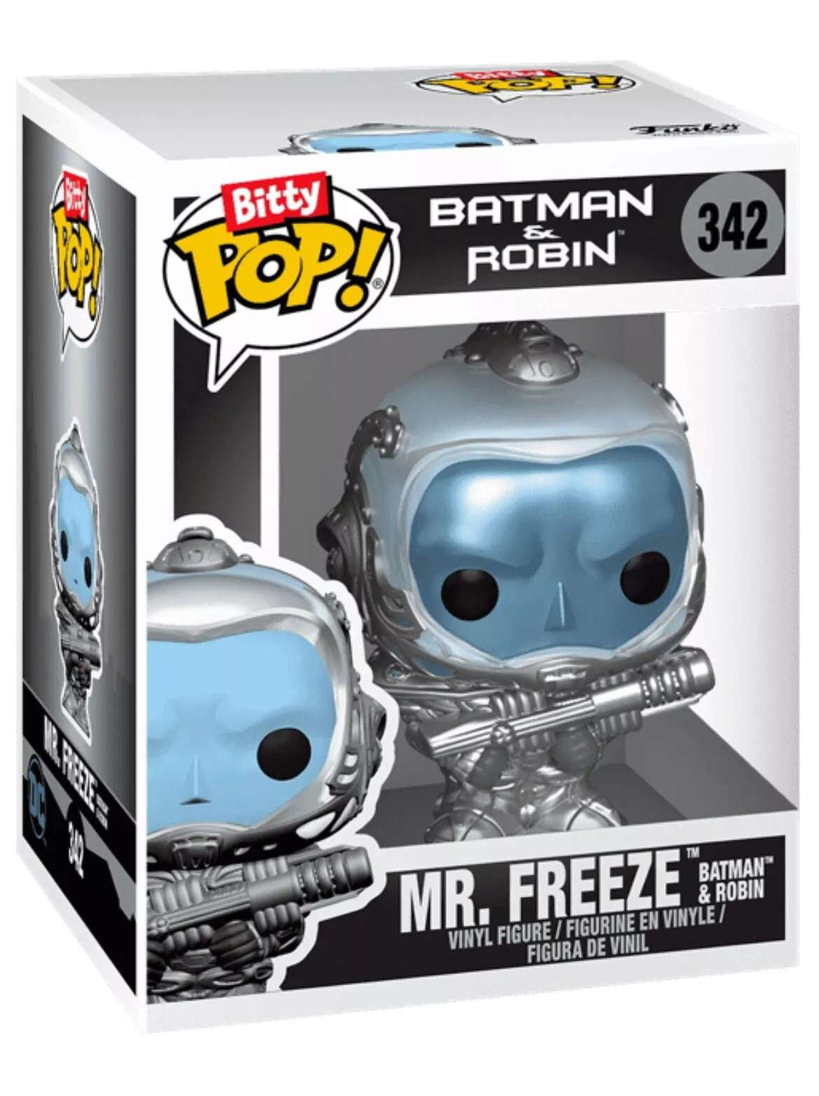 Funko DC Bitty POP! Mr. Freeze Micro Figure (Metallic Chase) (No ...