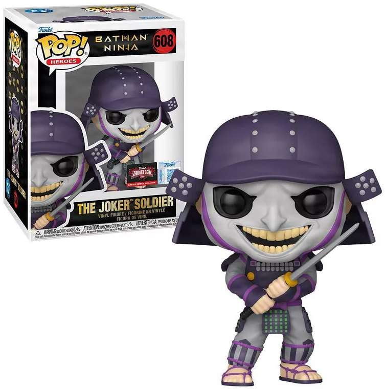 Funko Pop! DC The Joker Soldier (Batman Ninja) Exclusive Figure #608 ...