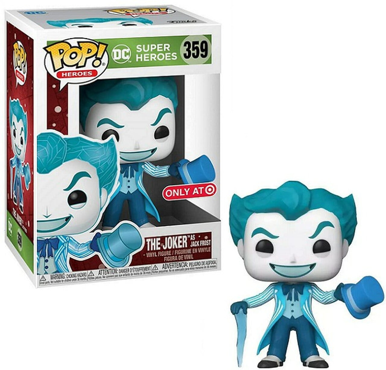 Funko DC POP! Heroes The Joker Vinyl Figure (as Jack Frost) - Walmart.com
