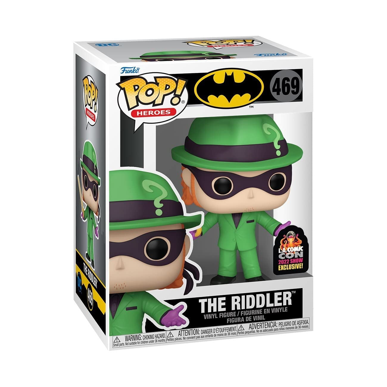 Funko DC POP! Heroes The Riddler Vinyl Figure - Walmart.com