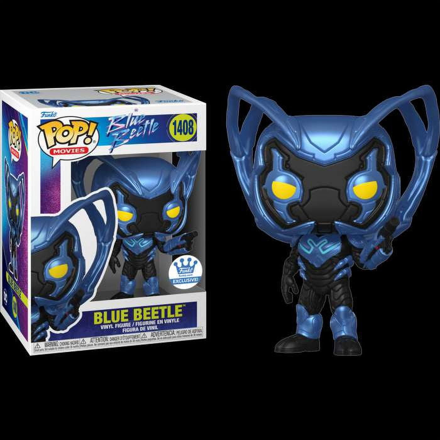 Funko DC POP! Movies Blue Beetle Vinyl Figure - Walmart.com
