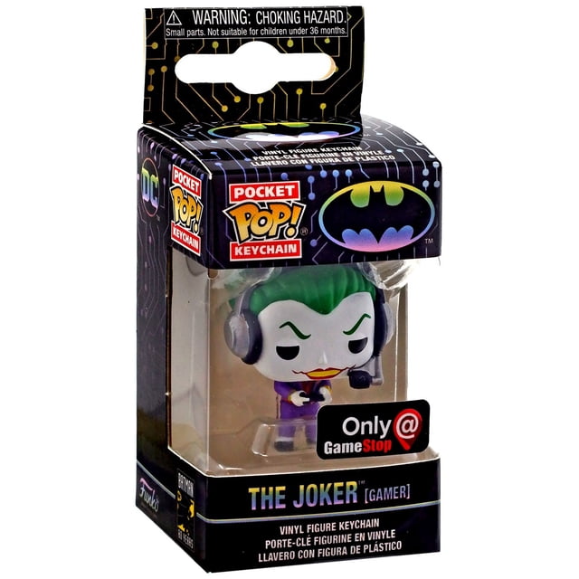 Funko DC Pocket POP! Heroes The Joker Keychain [Gamer] - Walmart.com