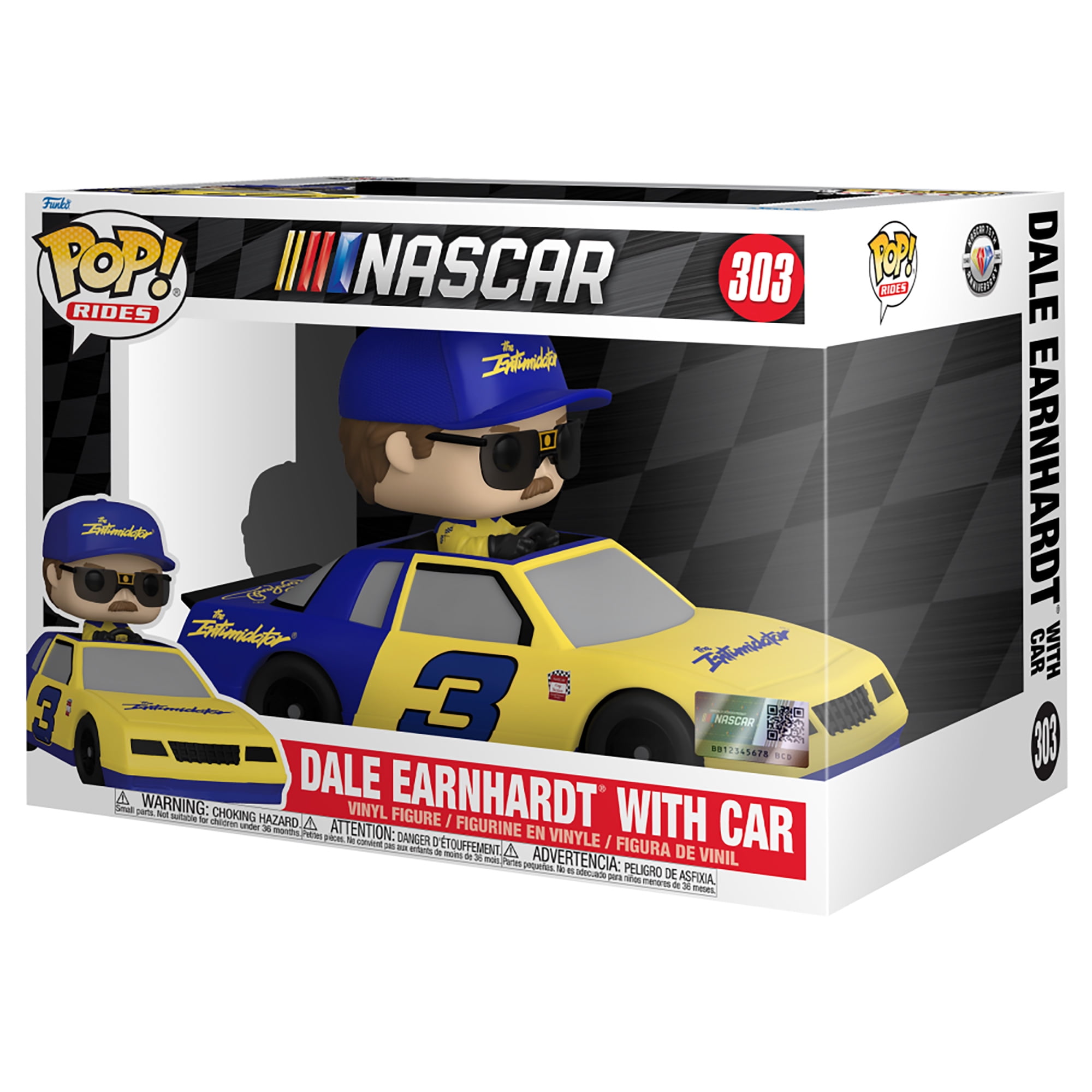 Funko NASCAR Dale Earnhardt Deluxe Ride Pop! Vinyl Figure With Car ...