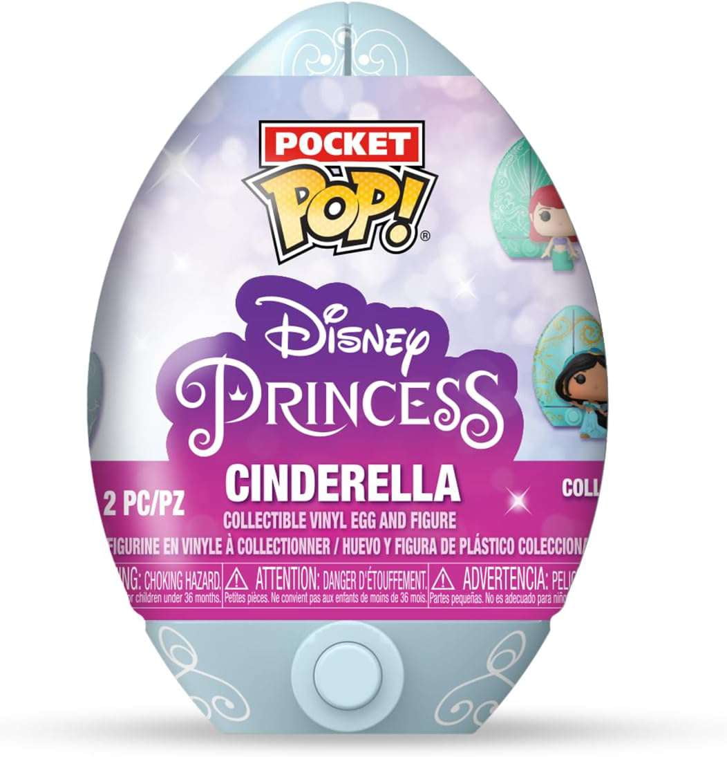 Funko Disney Egg Pocket POP! Cinderella Vinyl Mini Figure in Egg ...