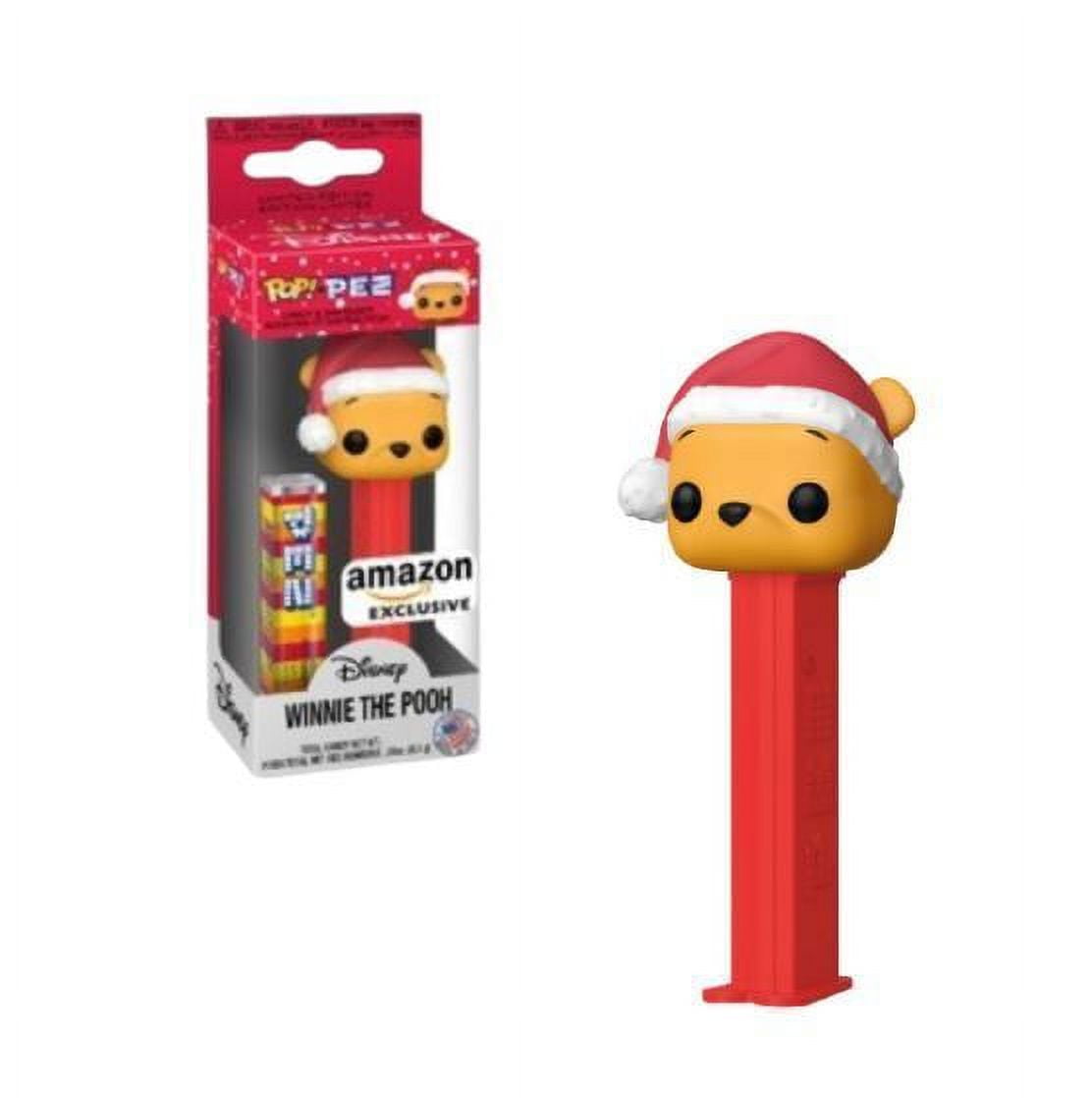 Funko Disney POP! PEZ Winnie the Pooh Candy Dispenser (Santa Hat ...