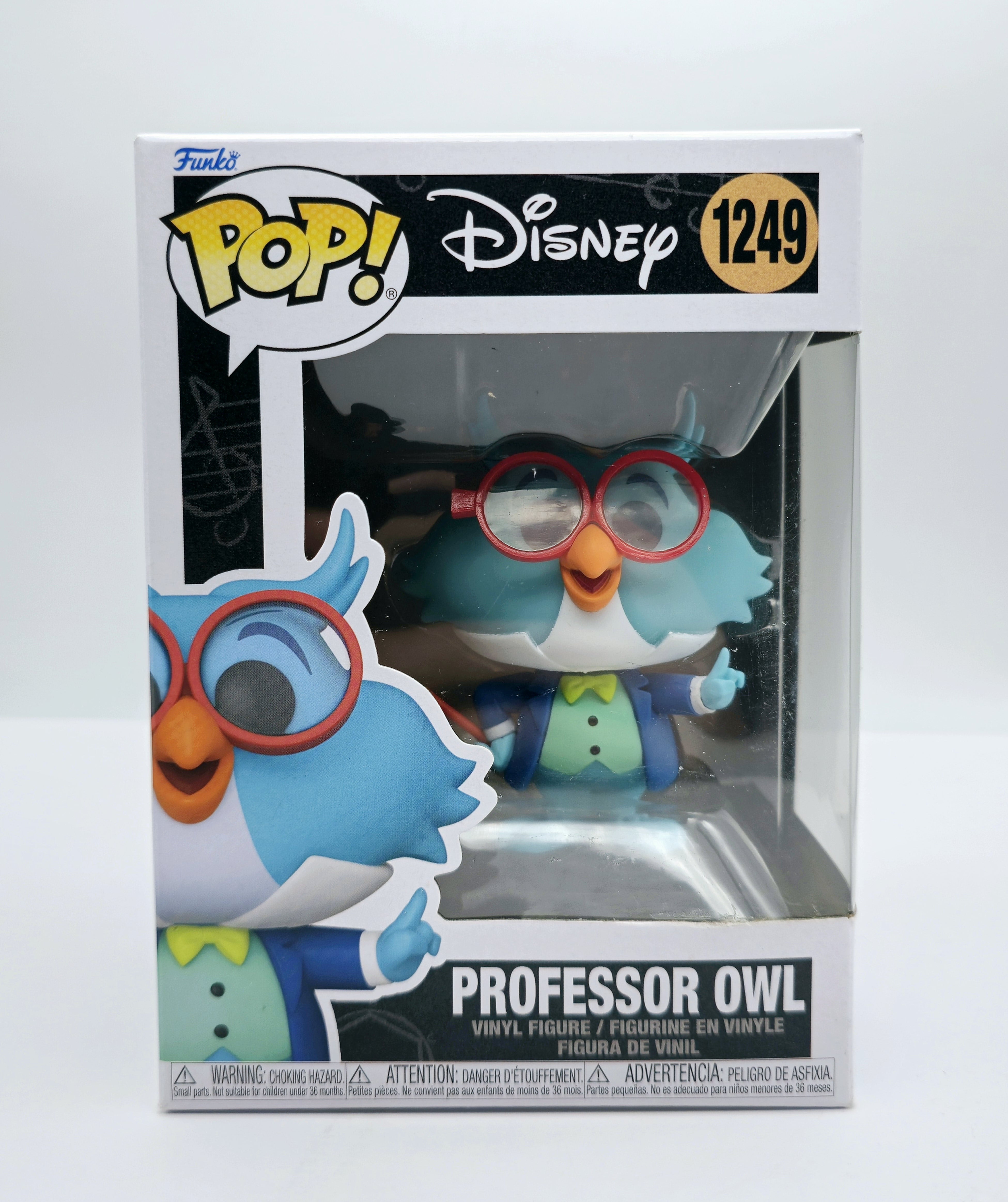 Funko Disney Professor Owl 1249 w/ .50mm POP! Protector - Walmart.com