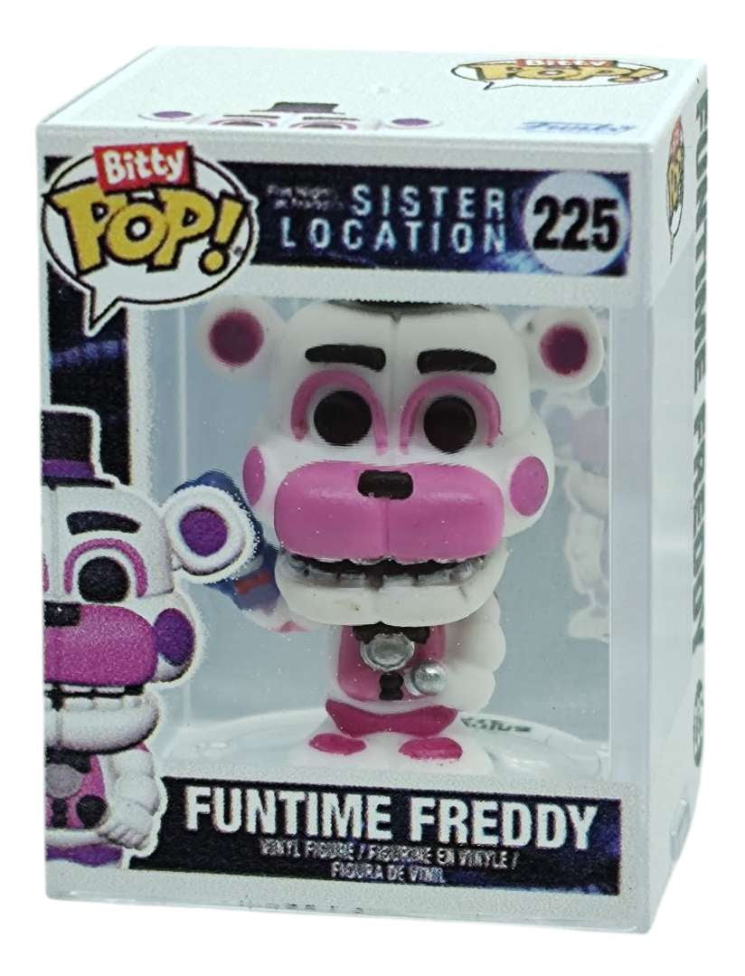 Funko Five Nights at Freddy's Bitty POP! Funtime Freddy Micro Figure ...
