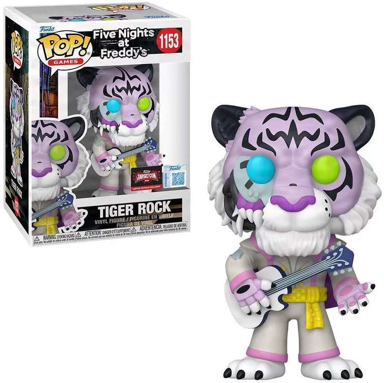 Funko Five Nights at Freddy's POP! Games Tiger Rock Vinyl Figure ...