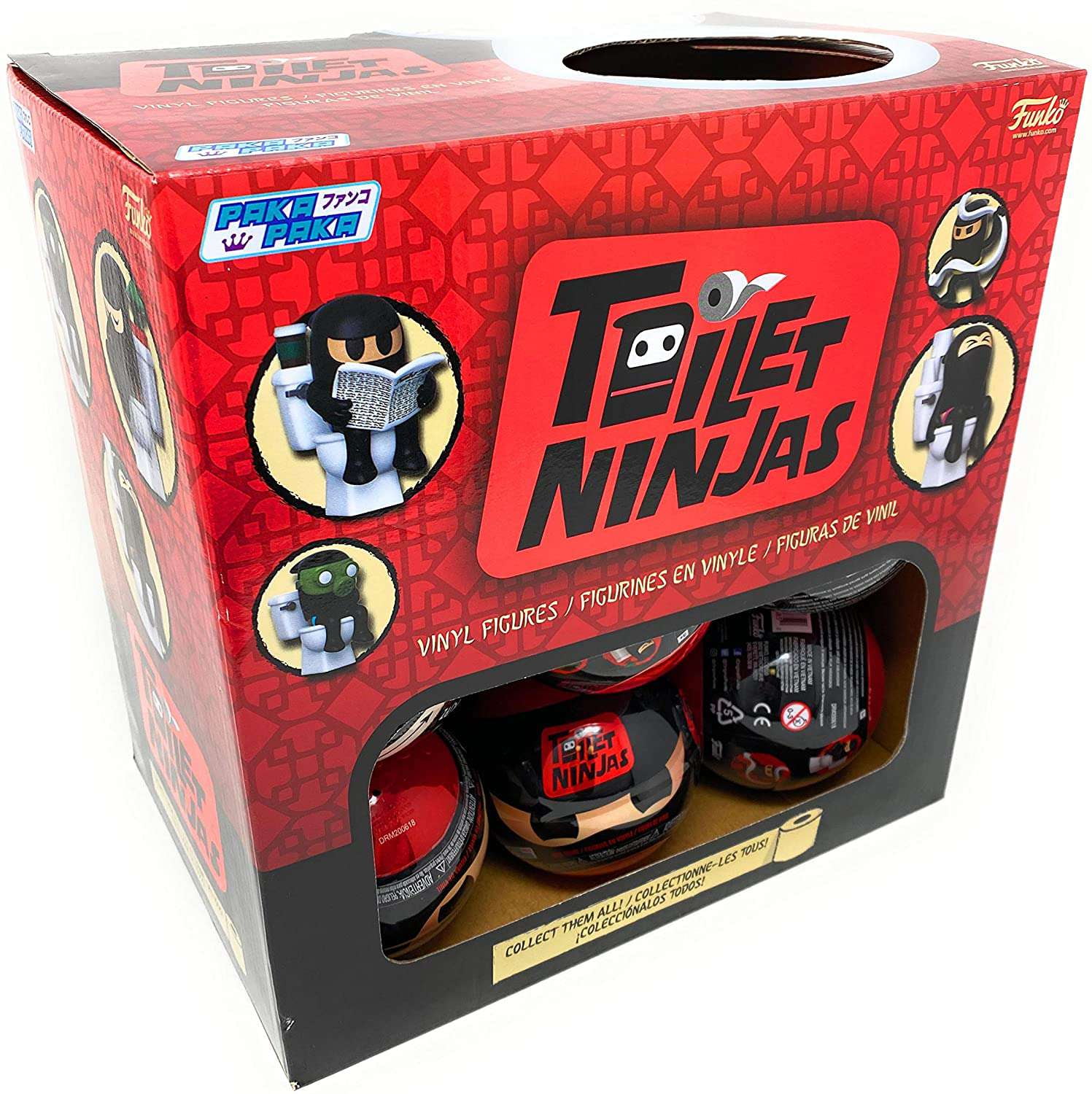 Funko Funko Mini Figure Toilet Ninjas Mystery Box (18 Packs) - Walmart.com
