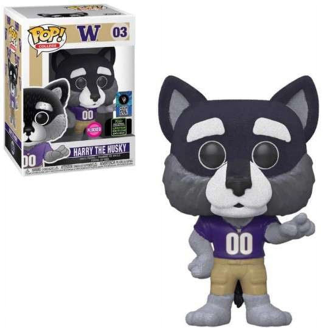Funko Funko POP! College Harry the Husky Vinyl Figure (Flocked ...