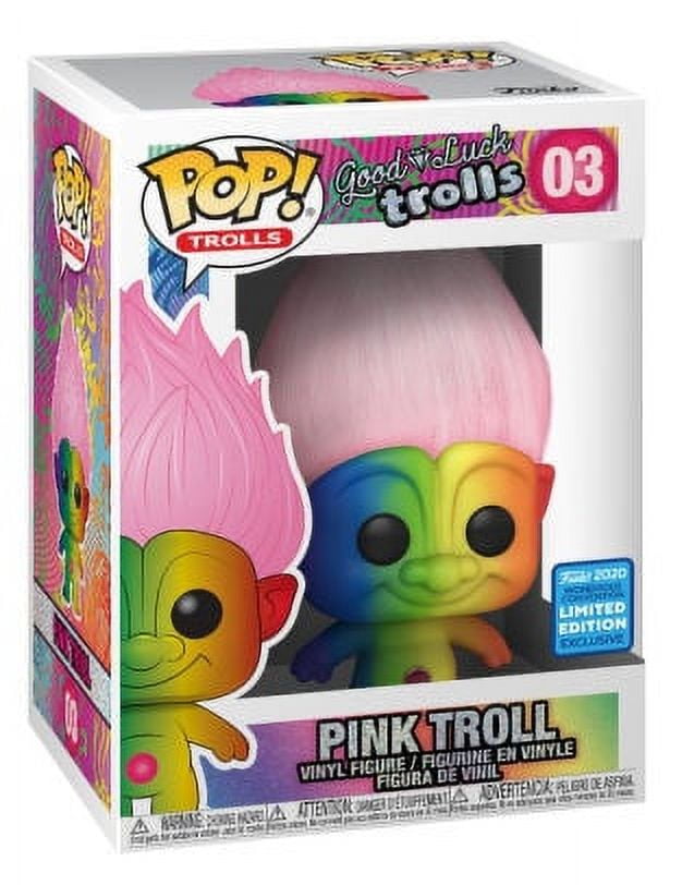 Funko Funko POP! Trolls Pink Troll Vinyl Figure (Rainbow) - Walmart.com