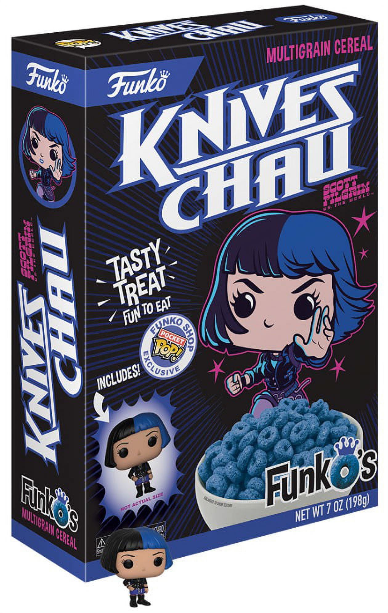 Funko Funko Scott Pilgrim vs. The World Knives Chau Breakfast Cereal ...