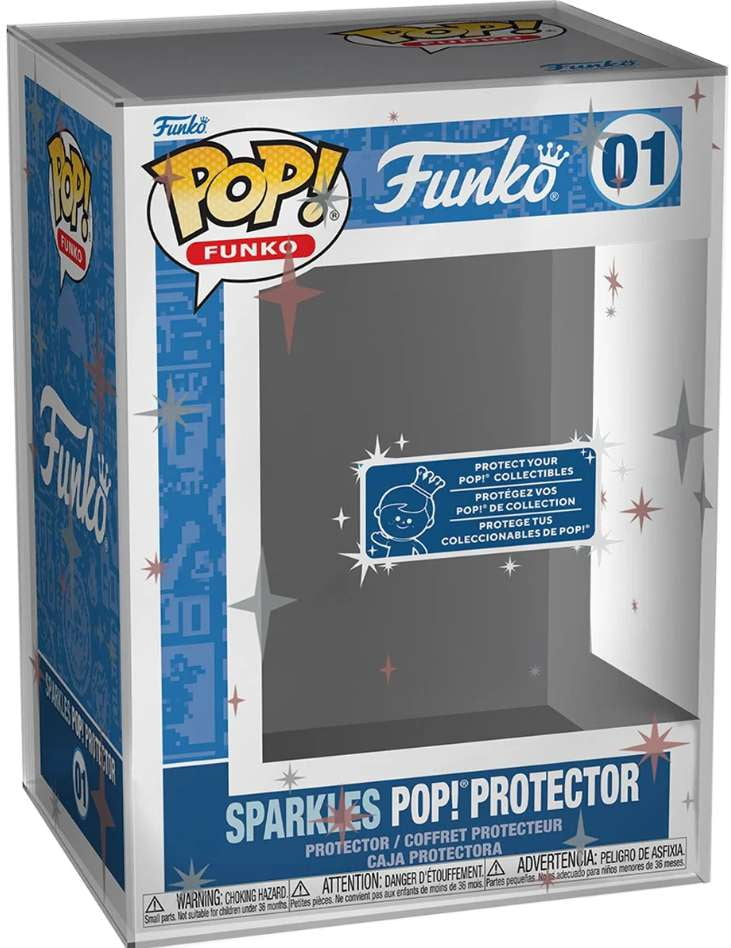 Funko Funko UV Hard Pop! Protector Sparkles Vinyl Figure Accessory ...
