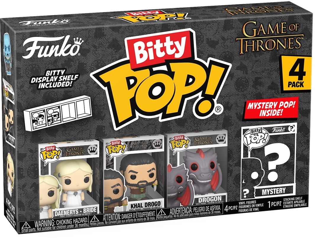 FUNKO Bitty POP!: Game of Thrones - Khaleesi 4-Pack - Walmart.com
