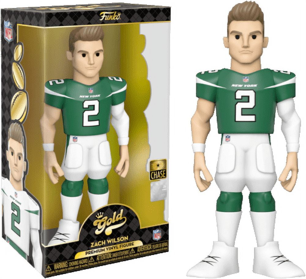 Funko Gold NFL CHASE Zach Wilson 12 inch Premium Vinyl Figure - Walmart.com