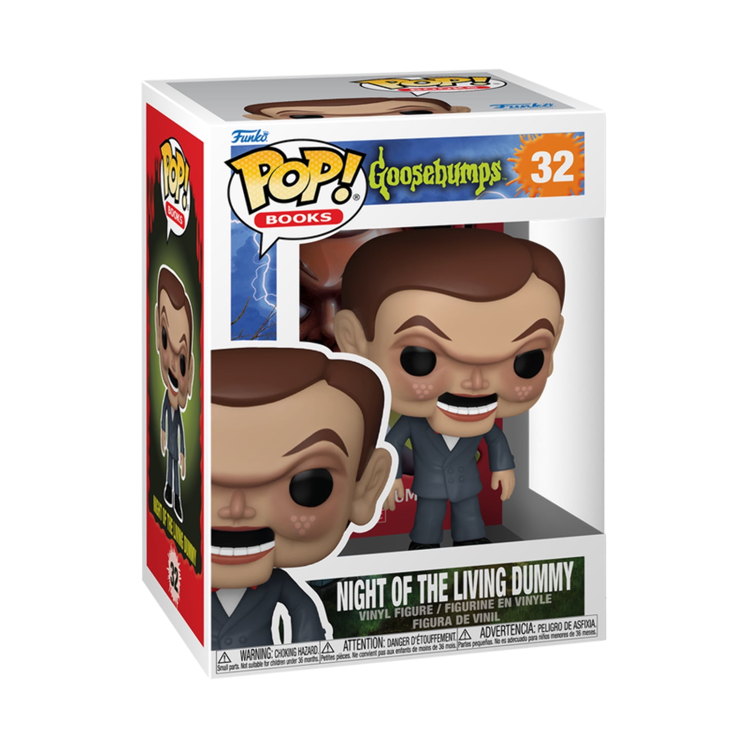 Funko Goosebumps POP! Books Night of the Living Dummy Vinyl Figure ...