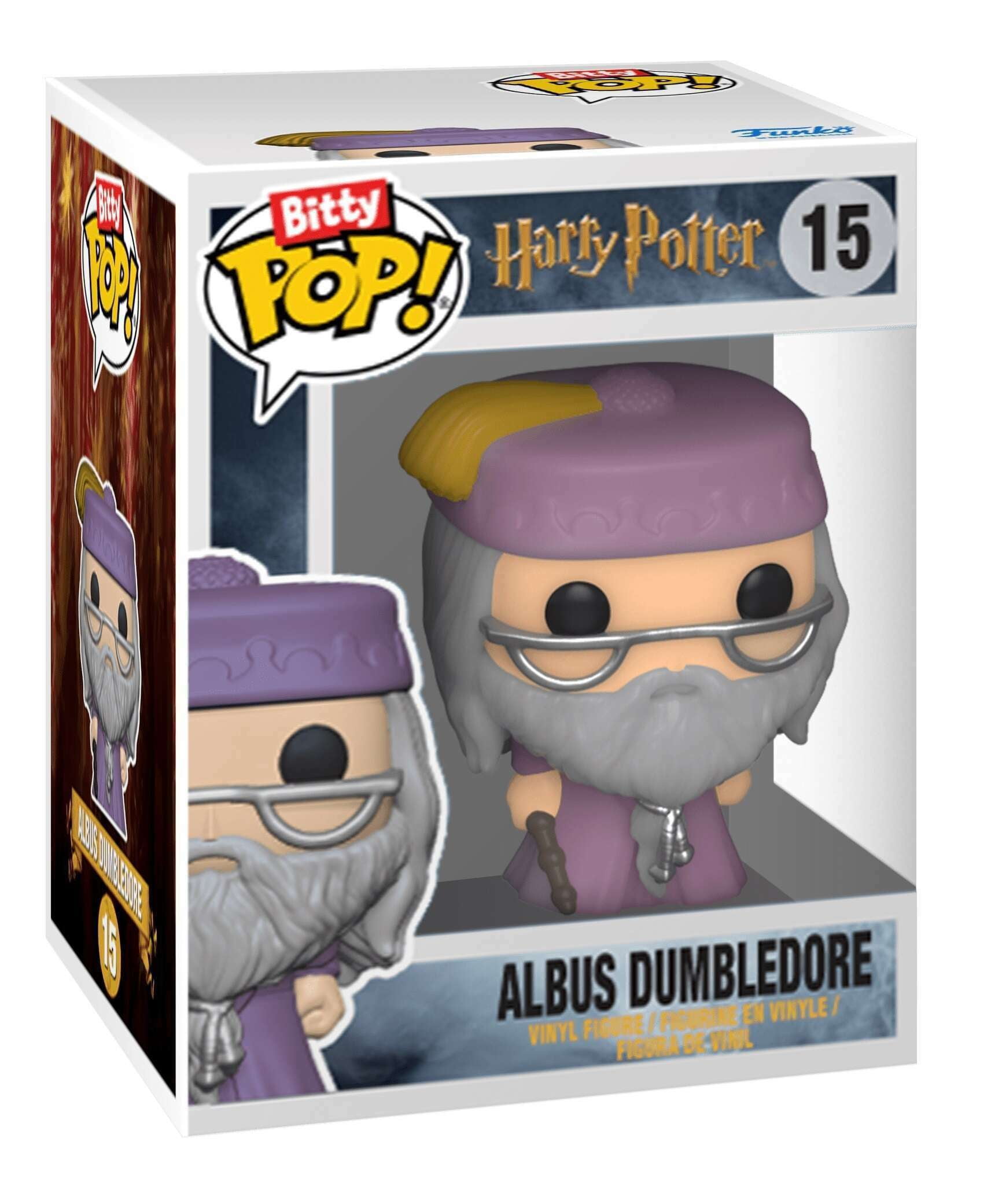 Funko Harry Potter Bitty POP! Albus Dumbledore Micro Figure (No ...