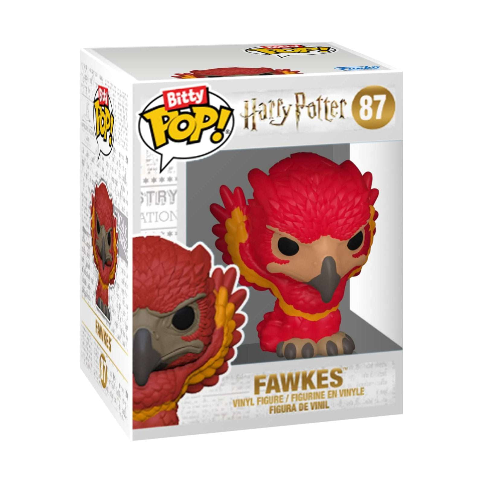 Funko Harry Potter Bitty POP! Fawks the Phoenix Micro Figure (No ...