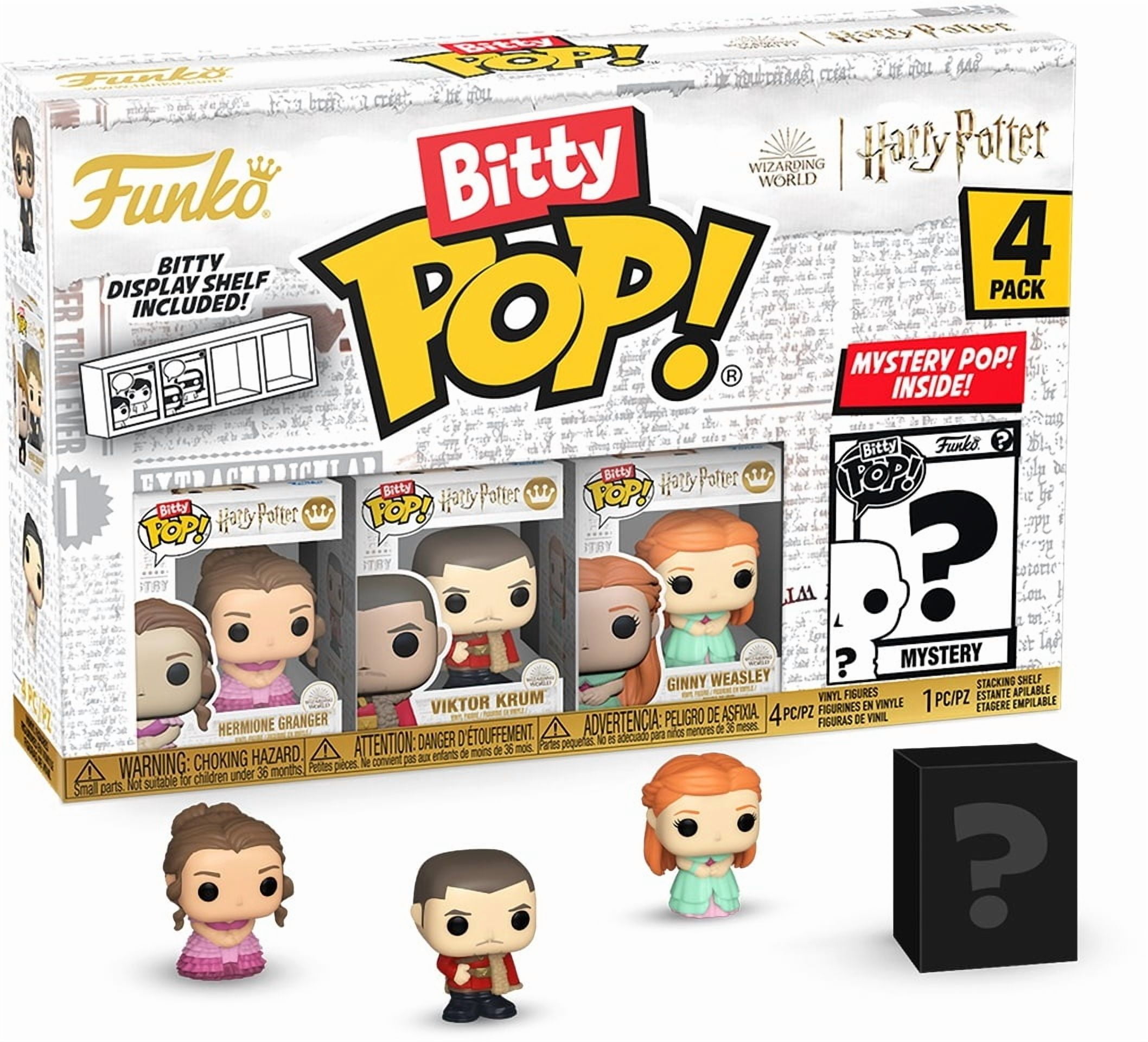 Funko Bitty POP! 4-Pack: Harry Potter and the Goblet of Fire - Hermione ...