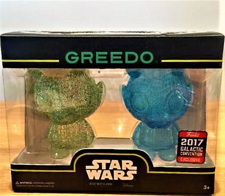 Funko Hikari - Star Wars - Greedo Mini Figure Set (Blue and Clear ...