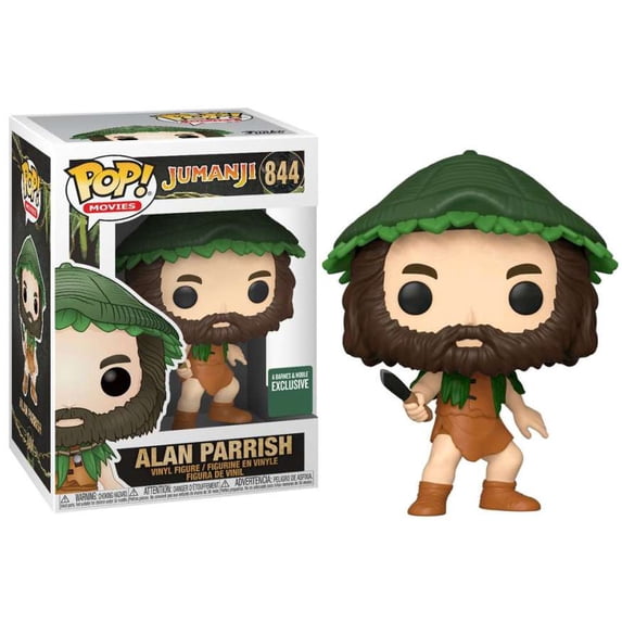 Funko Jumanji POP! Movies Alan Parrish Vinyl Figure (with Knife ...