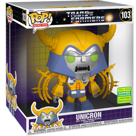 Funko Jumbo Pop! Transformers Unicron Vinyl Figure, 10.5" - Walmart.com