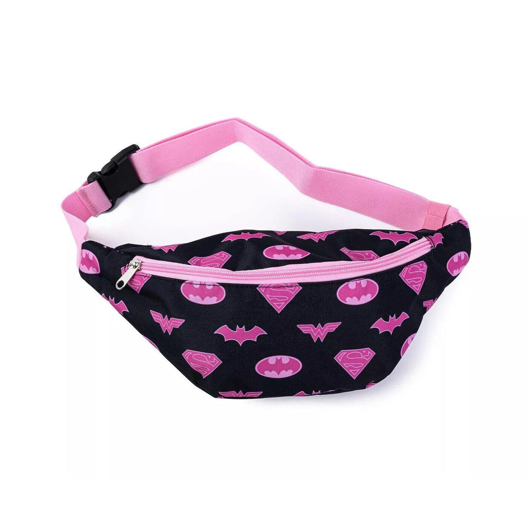 Funko Justice League Batman Superman WW Fanny Pack Pink Breast Cancer ...