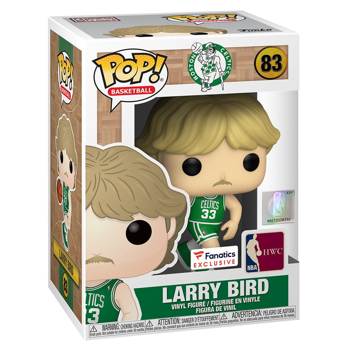Funko Larry Bird Boston Celtics POP! NBA Legends Exclusive Figurine ...