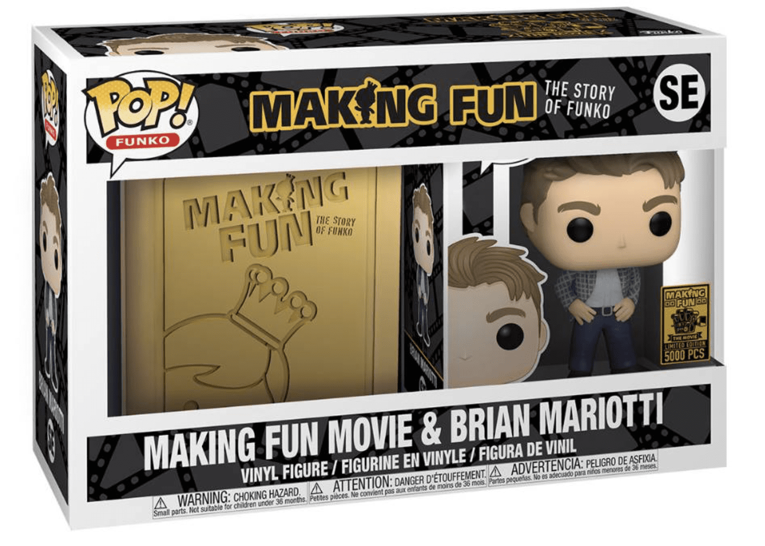 Funko Making Fun DVD/Blu-Ray and Pop! Brian Mariotti Bundle Limited ...