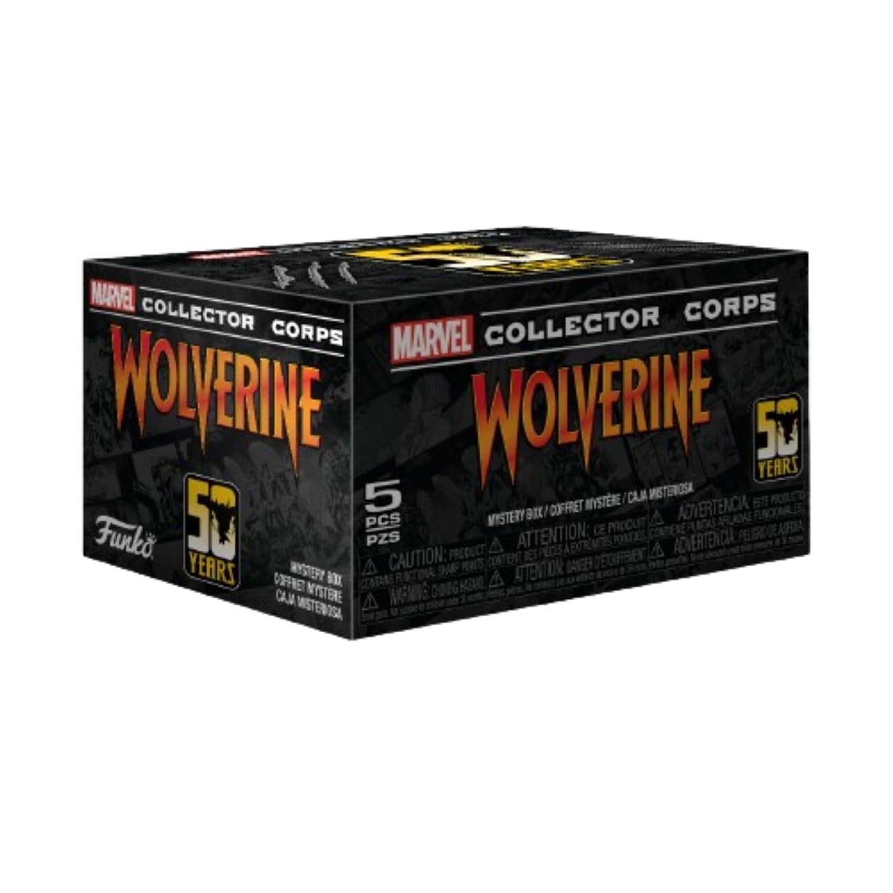 Funko Marvel Collector Corp Subscription Box: Wolverine 50th Anniversary - S - Walmart.com